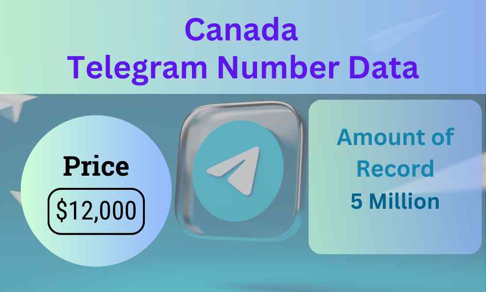 Canada Telegram Data | Brother Cell Phone List