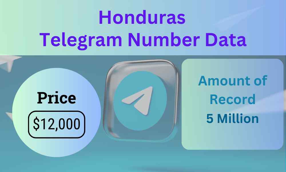 Honduras Telegram Data | Brother Cell Phone List