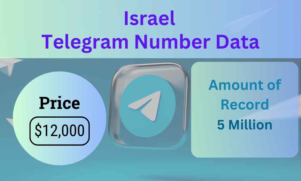 Israel Telegram Data | Brother Cell Phone List