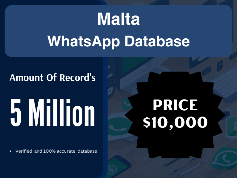 Malta WhatsApp Database | Brother Cell Phone List Malta WhatsApp Database | Brother Cell Phone List